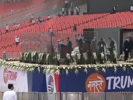 Donald Trump India visit Day 1 Highlights: Blockbuster event at Motera ...