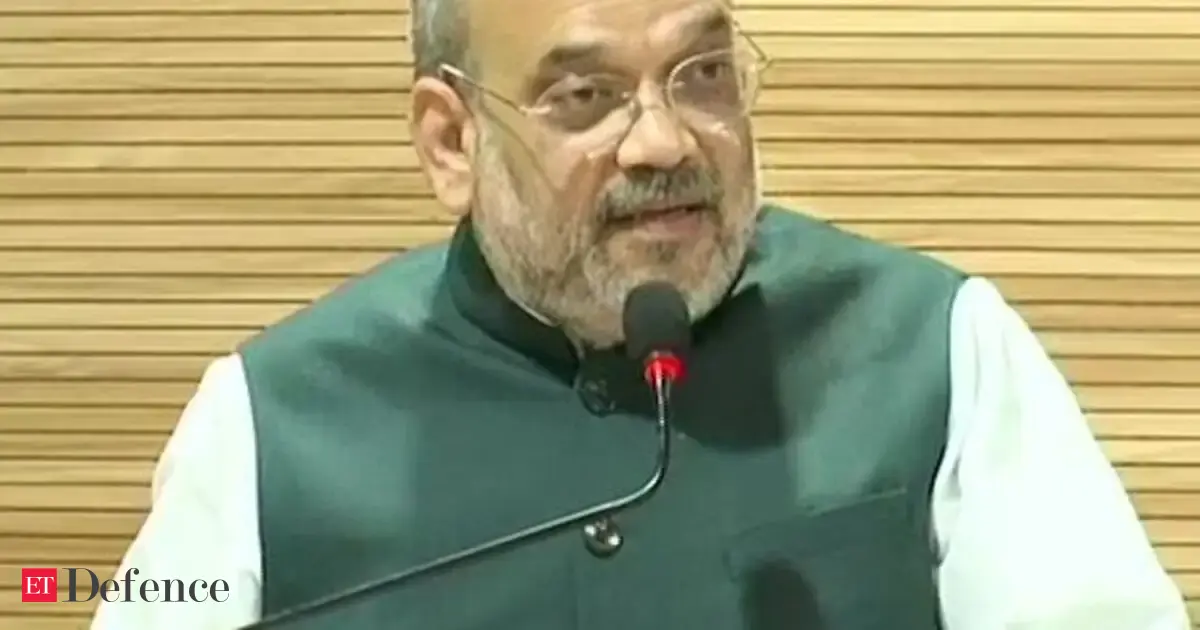 India has developed proactive defence policy: Amit Shah - The Economic ...