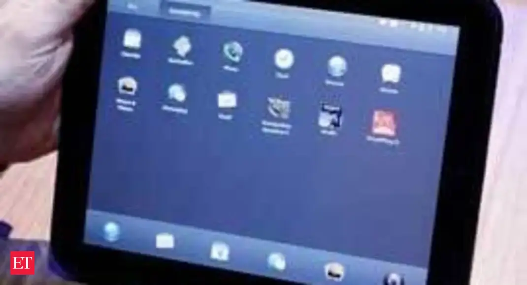 Hewlett Packard launches HP Palm tablet, TouchPad - The Economic Times