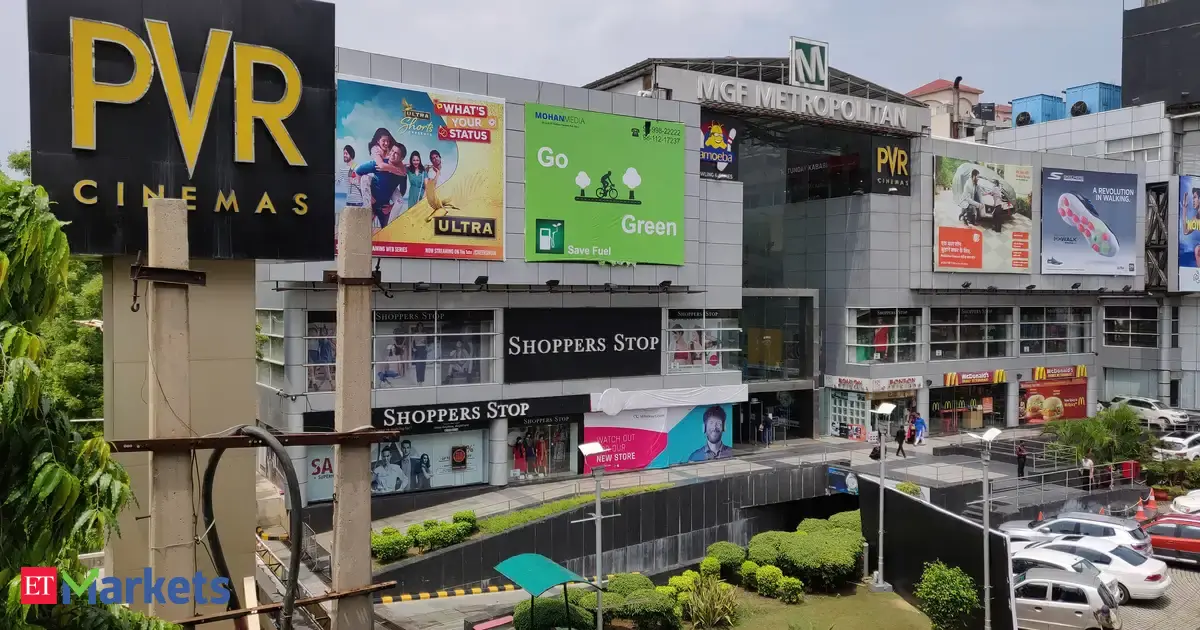 PVR share price: Shares of PVR dip 1.33% in early trade - The Economic ...
