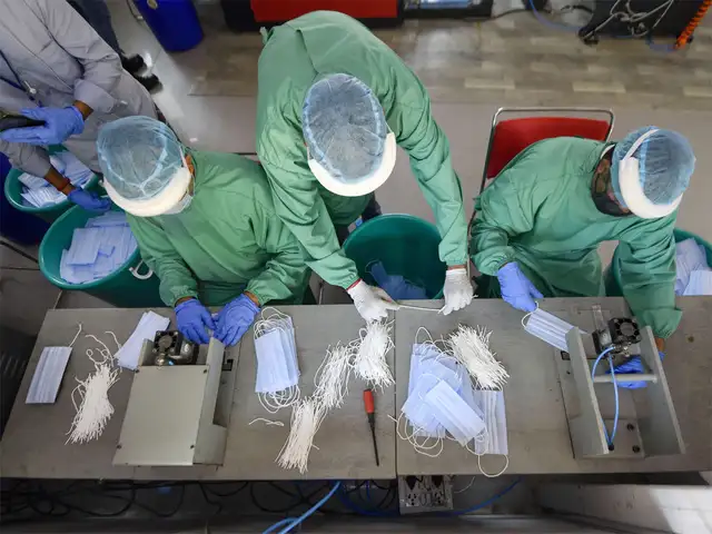 Mask makers - From guns to masks: CRPF jawans switch roles to help the ...