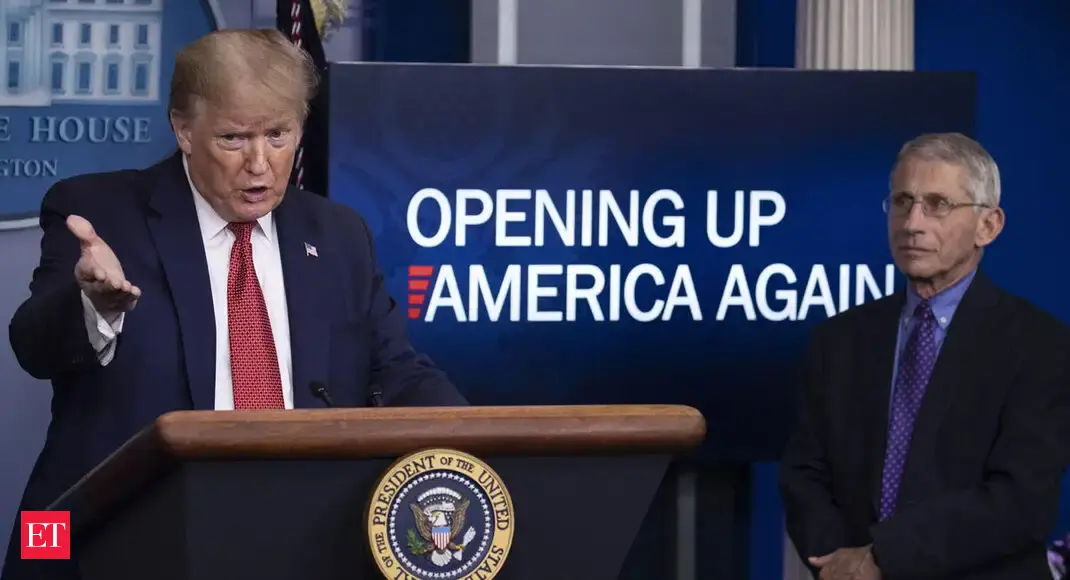 Opening up America again - President Donald Trump's three-phase plan to ...