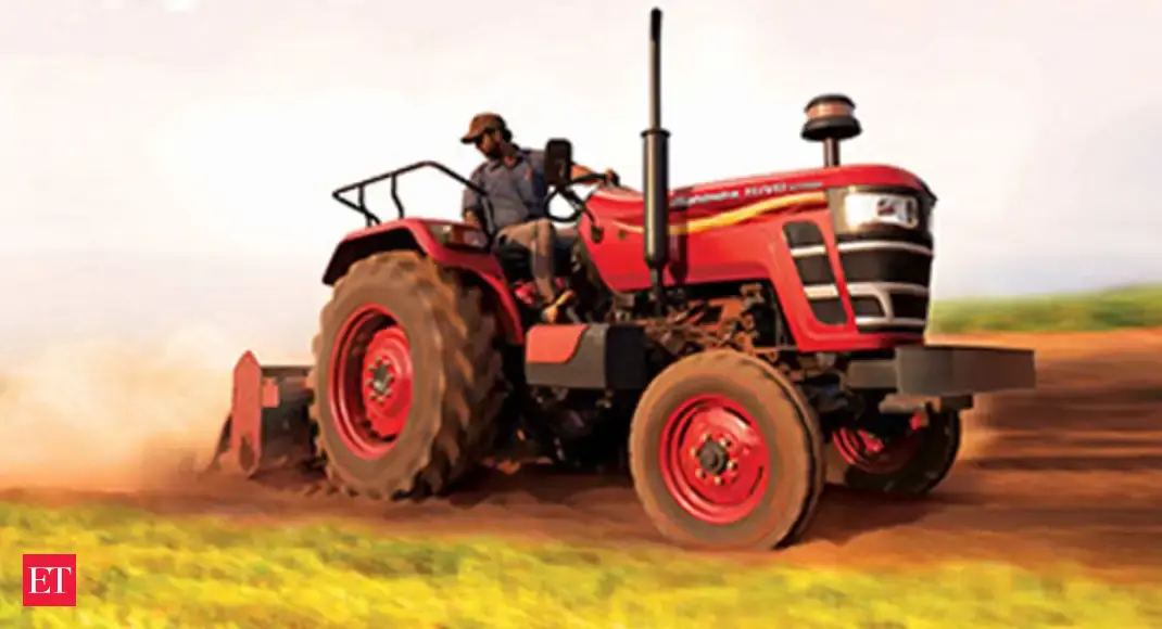 M&M tractor sales down 83% to 4,772 units in April - The Economic Times