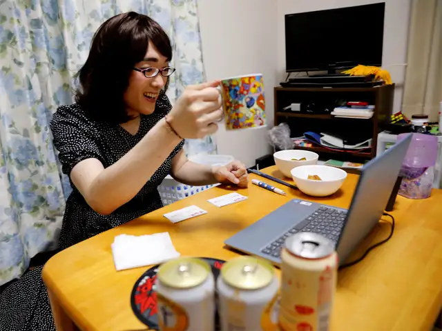 What is a Nomikai? - Virtual Cheers! Japan's 'nomikai' goes online for ...