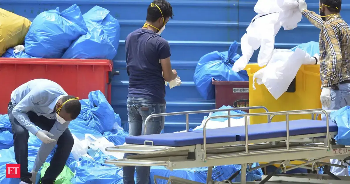 Covid, non-Covid trash! Fast-filling yellow bins keep medi-waste ...