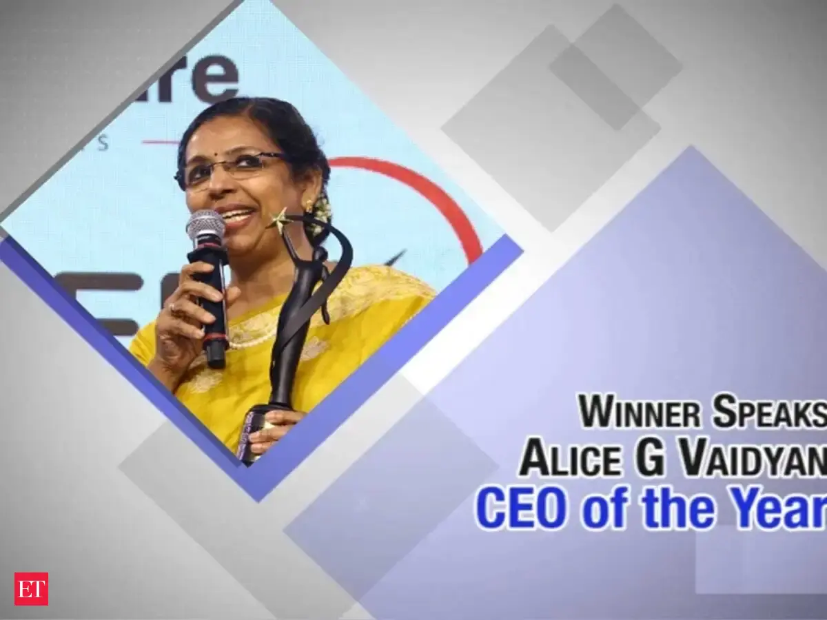 Leadership has nothing to do with gender : Alice G Vaidyan |ETPWLA ...