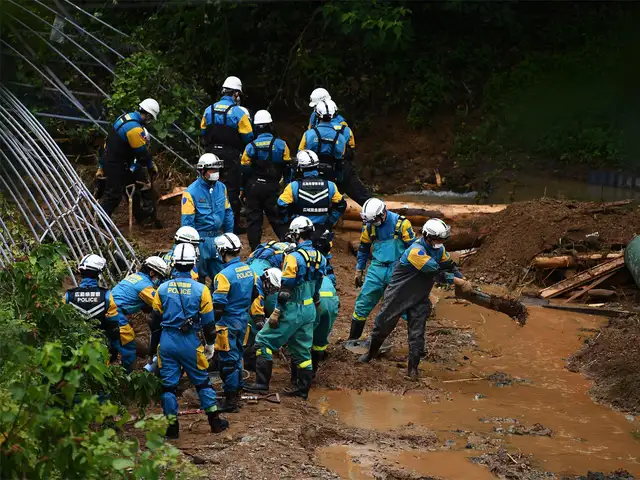 'Race against time' in Japan, 50 feared dead in devastating floods ...