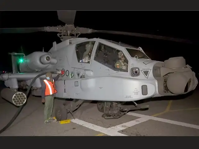 Apache power - Night moves: IAF carries out ops over Eastern Ladakh ...