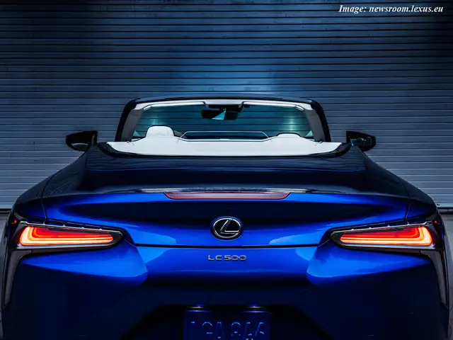Structural blue - Lexus unveils Regatta edition of its LC Convertible ...