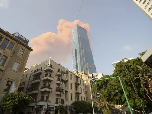 Evacuation - Beirut explosion: Twin blasts cripple Lebanon | The ...