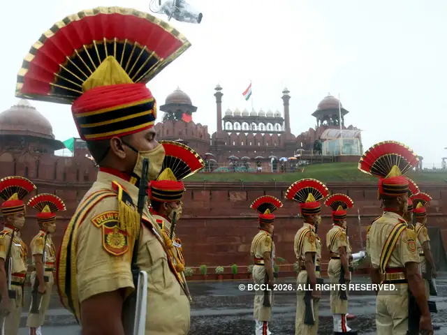 Rains couldn't damp spirits - Glimpses of Independence Day Celebration ...