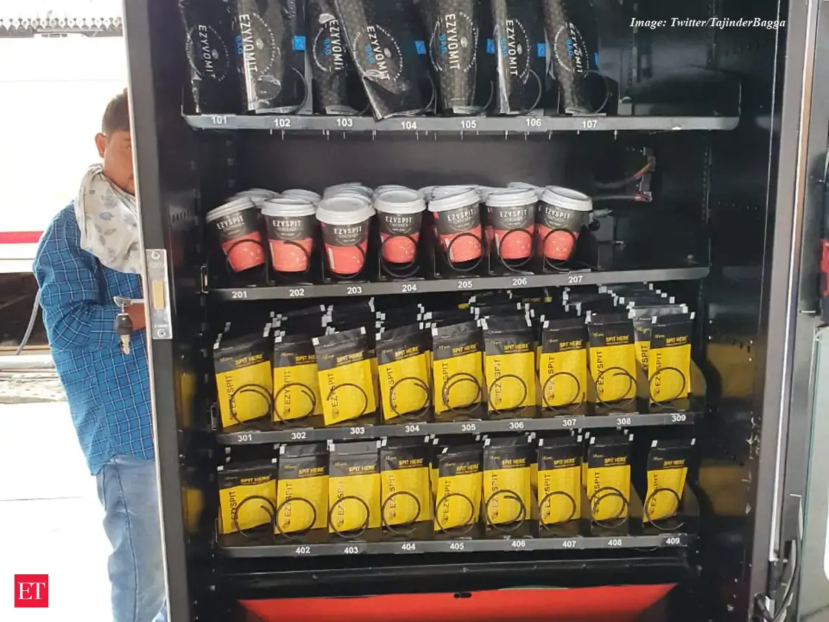 Indian Railways introduces modern-age spittoons - Modern-day spittoons ...