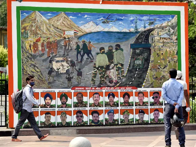 New war memorial built for 20 Galwan Valley warriors - War memorial ...