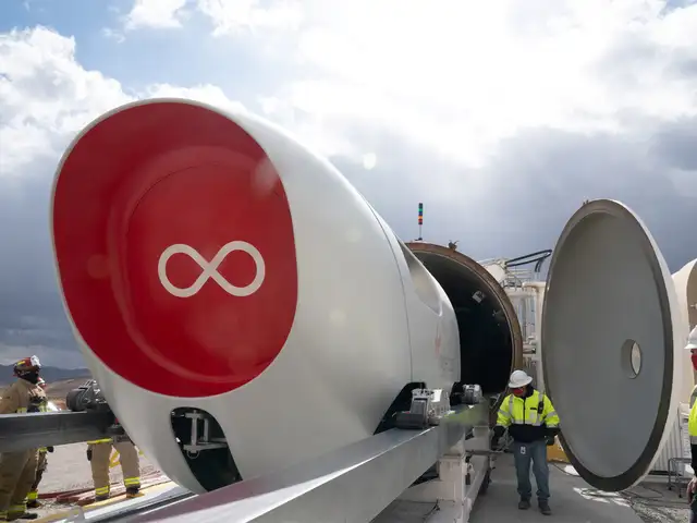 Virgin Hyperloop hosts first human ride on new transport system - An important milestone | The ...