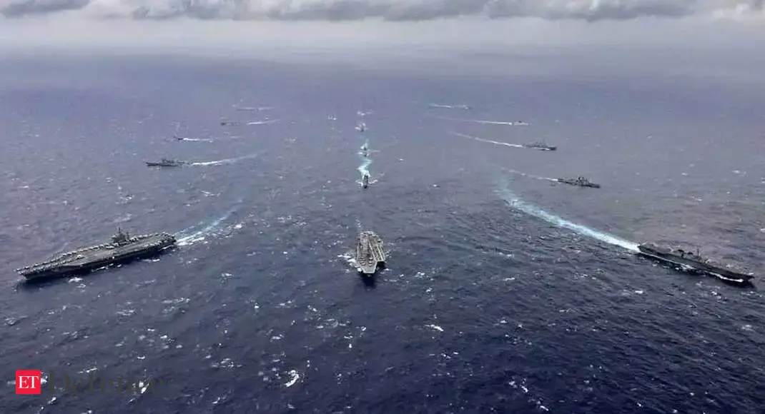 exercise malabar 2020: Second phase of Exercise Malabar 2020 to involve ...