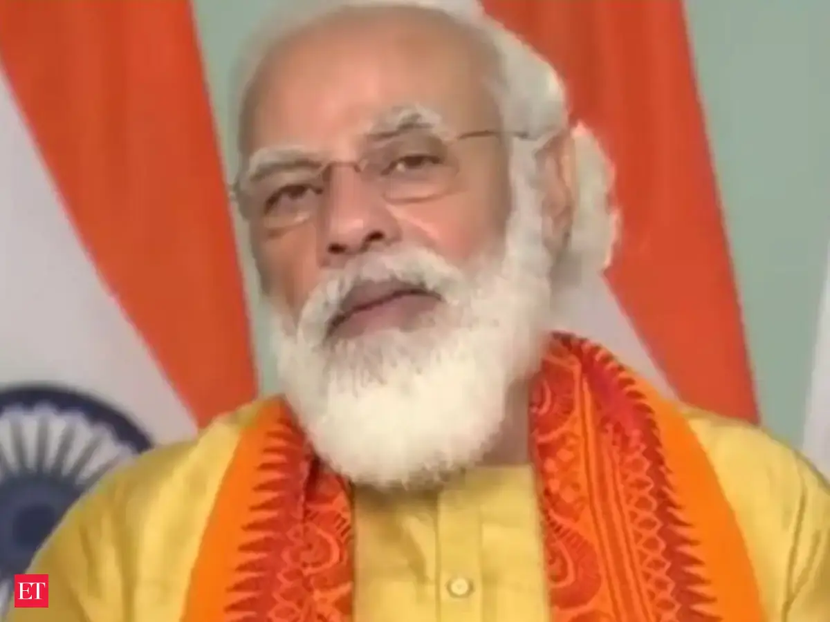 PM Modi lays foundation stone for drinking water supply projects in UP ...