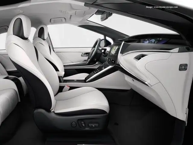 Impressive from inside - A car of the future: Toyota brings redesigned ...
