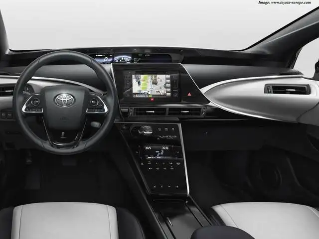 Impressive from inside - A car of the future: Toyota brings redesigned ...