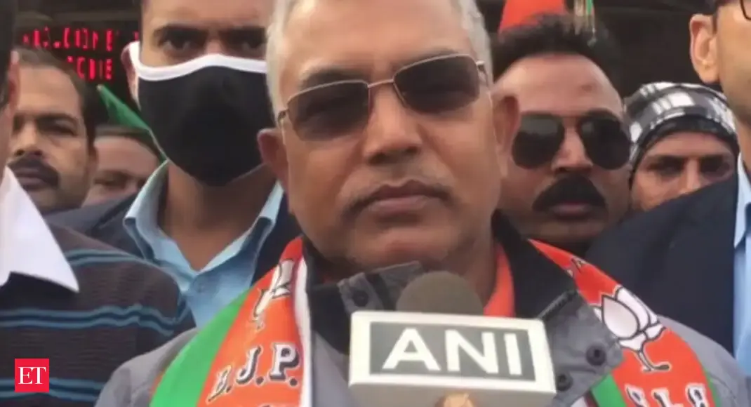 Dilip Ghosh: BJP reduced TMC to half in 2019, will wipe them out in 2021: Dilip Ghosh - The ...