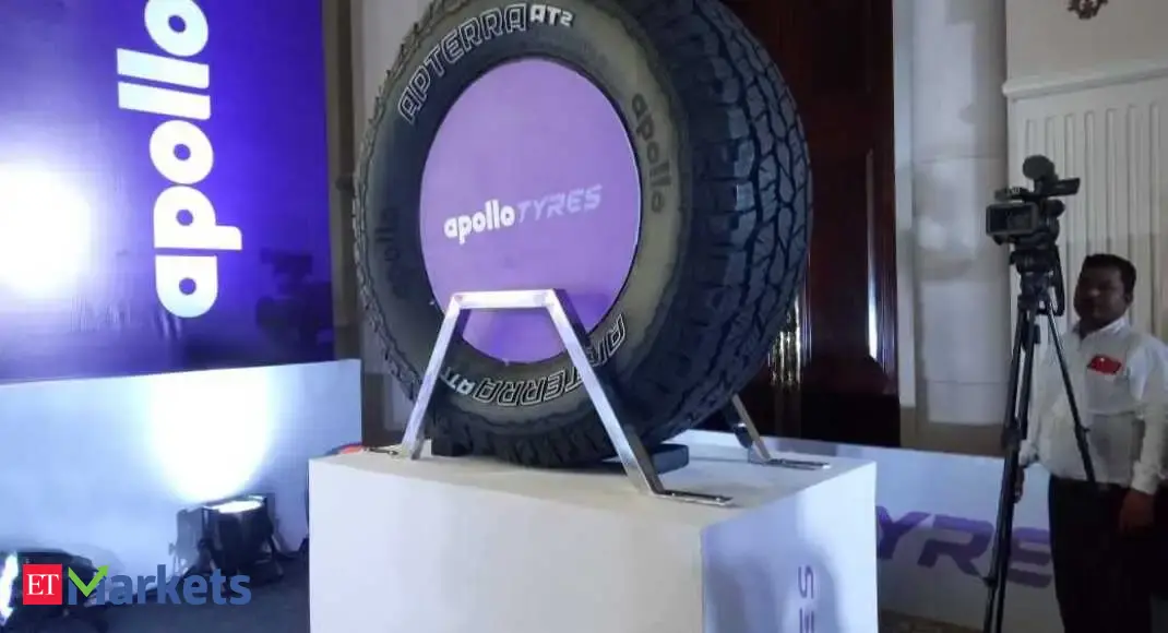Apollo Tyres share price: Apollo Tyres shares zoom over 12% after ...