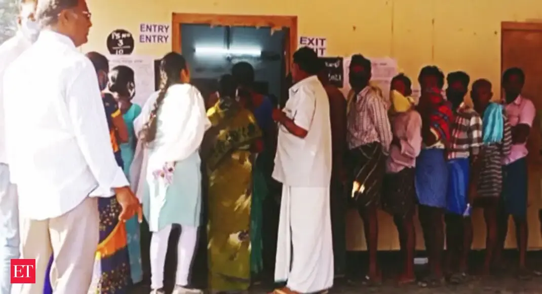 Andhra Pradesh Gram Panchayat Polls news: Voting for 1st phase of Gram ...
