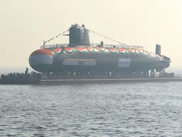 Project 75 - Navy gets its third Scorpene submarine under P-75, to be ...