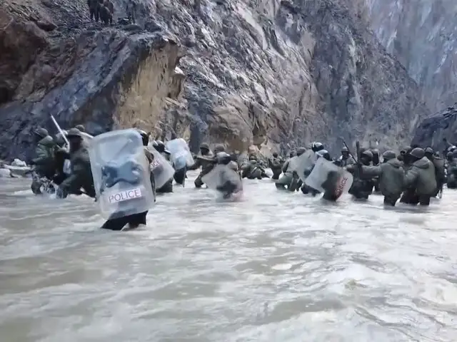 Galwan clash: China shares dramatic video of mountain clash with India ...