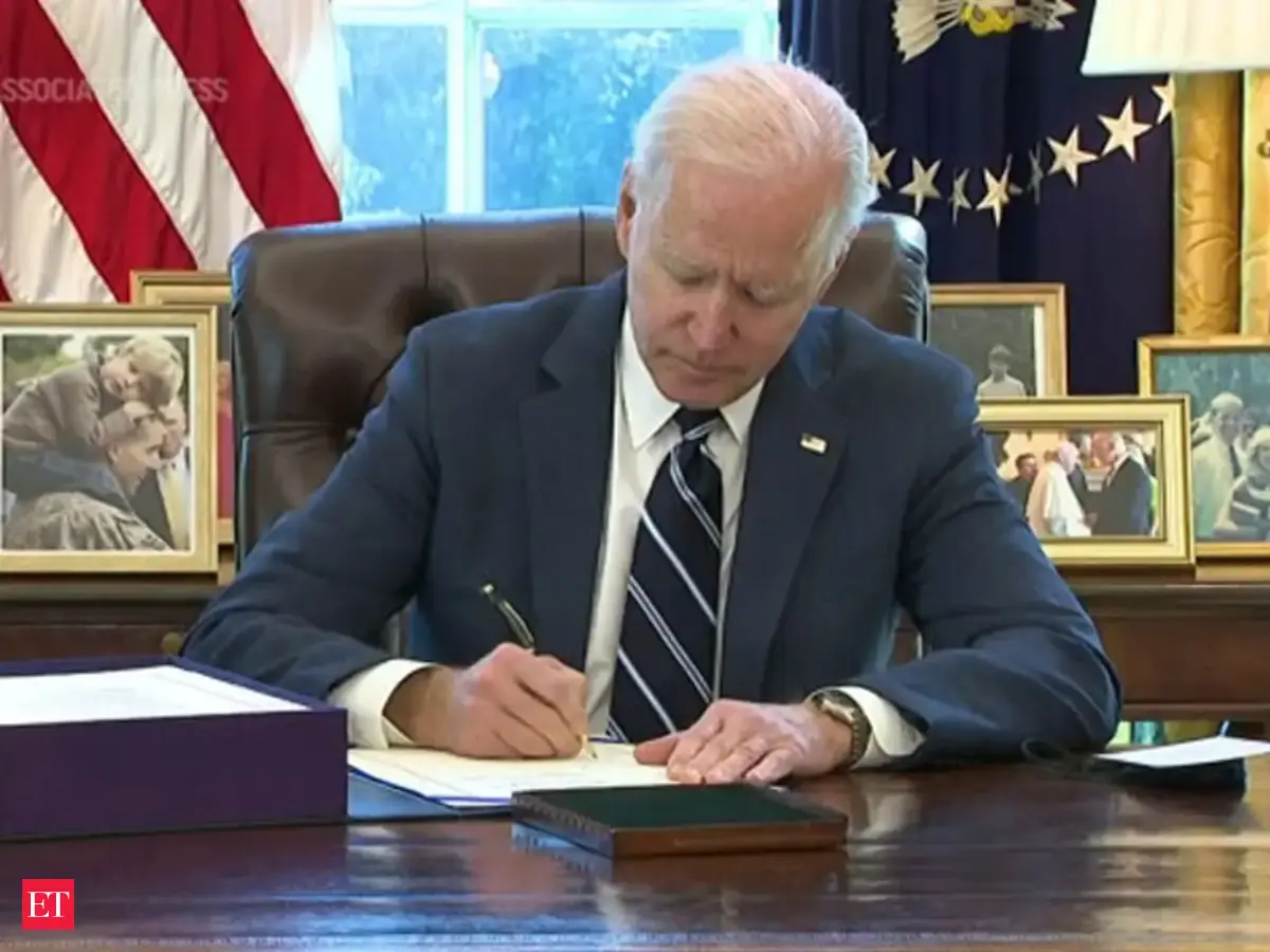 Joe Biden signs $1.9 trillion Covid relief bill