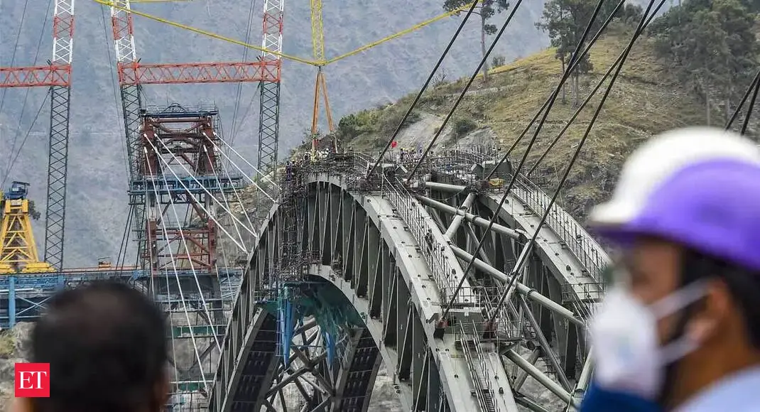 Highest point of the arch - India completes arch of world’s highest ...
