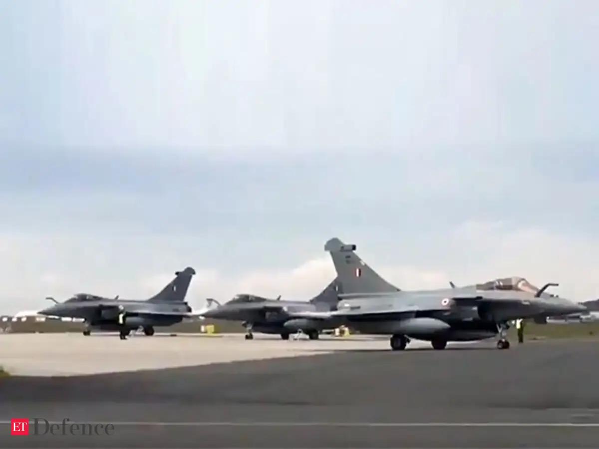 Watch: 5th batch of Rafales arrives in India - The Economic Times Video ...