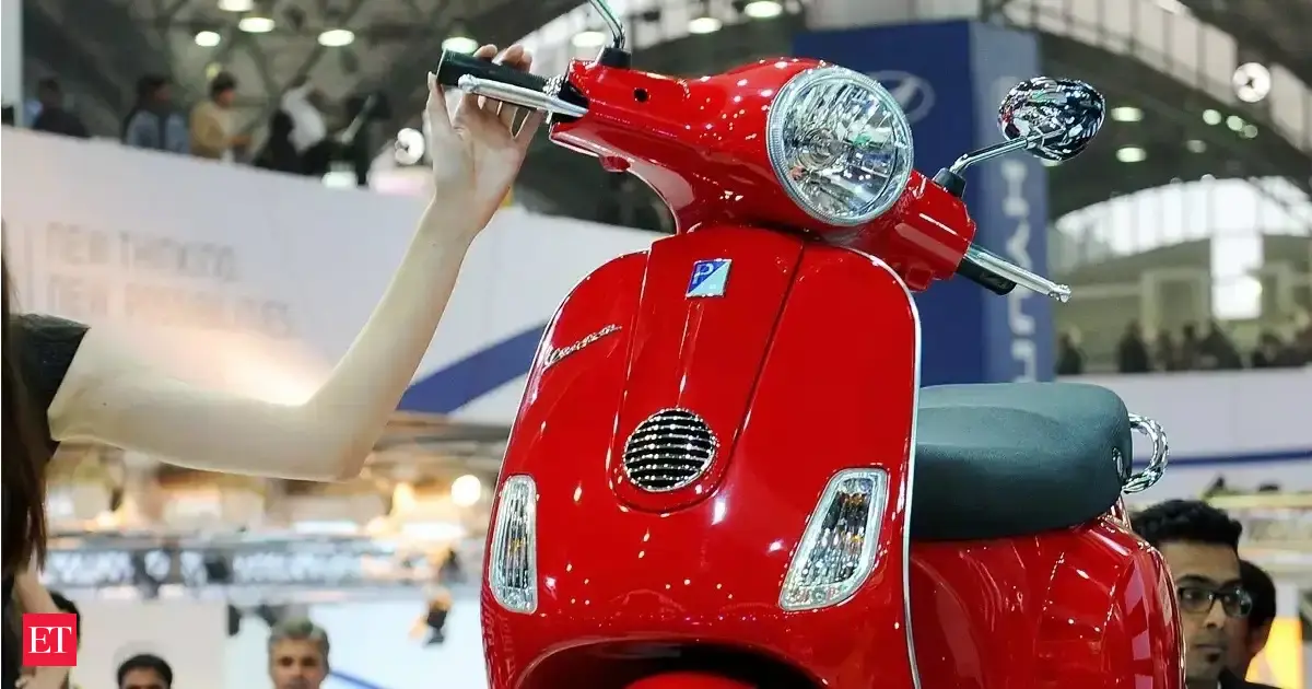 Two-wheeler demand likely to bounce back next quarter, says Piaggio MD ...