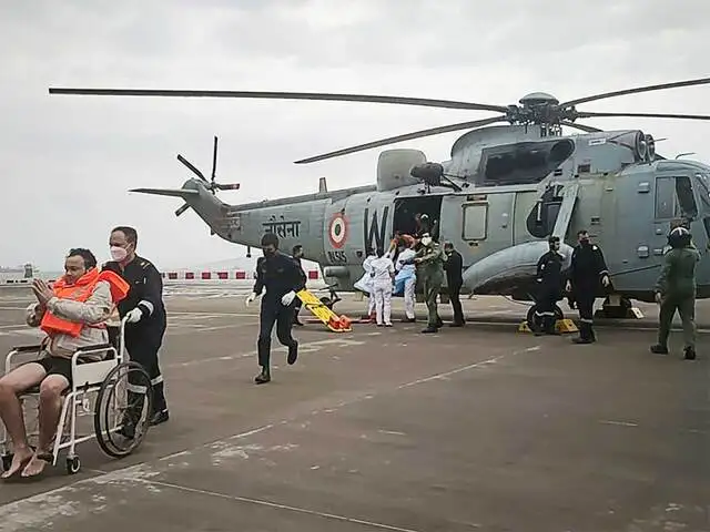 Multiple SOS - Cyclone Tauktae: Indian Navy engages in search and ...