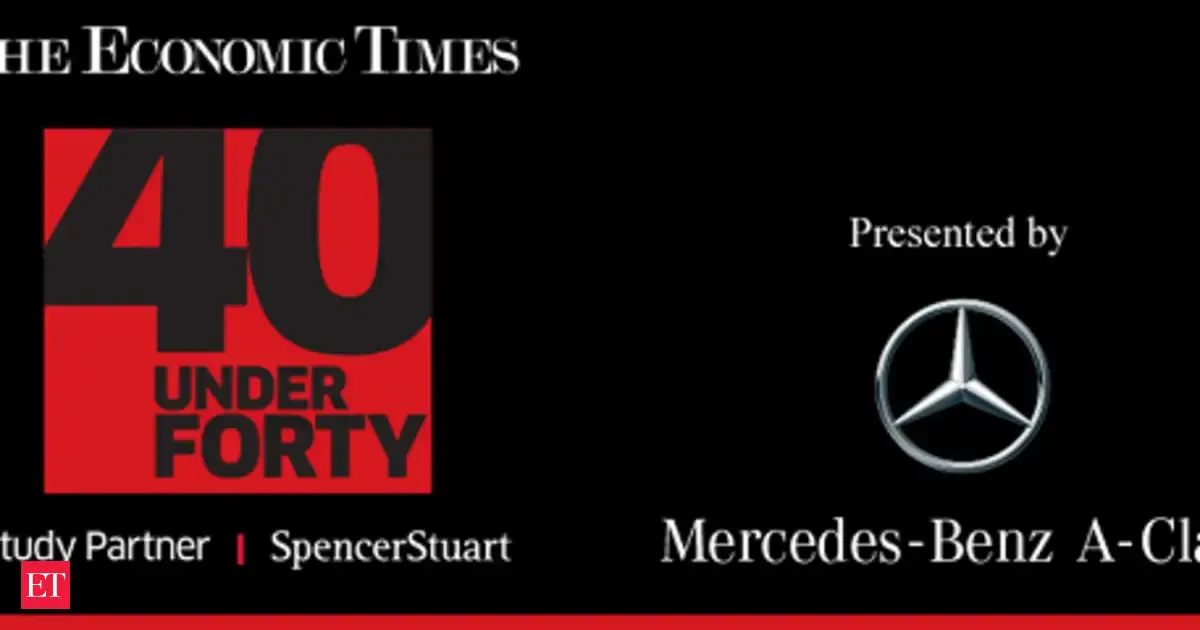 You are invited to the Grand Finale of ET 40 under Forty. Register now! - The Economic Times