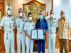 Indian Navy signs pact with Bharat Electronics Ltd to develop emerging ...