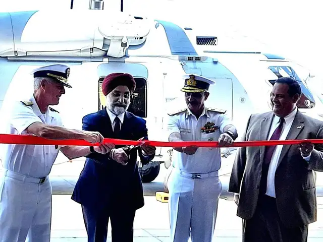 Handing over ceremony - India receives first two MH-60 Romeo multirole ...
