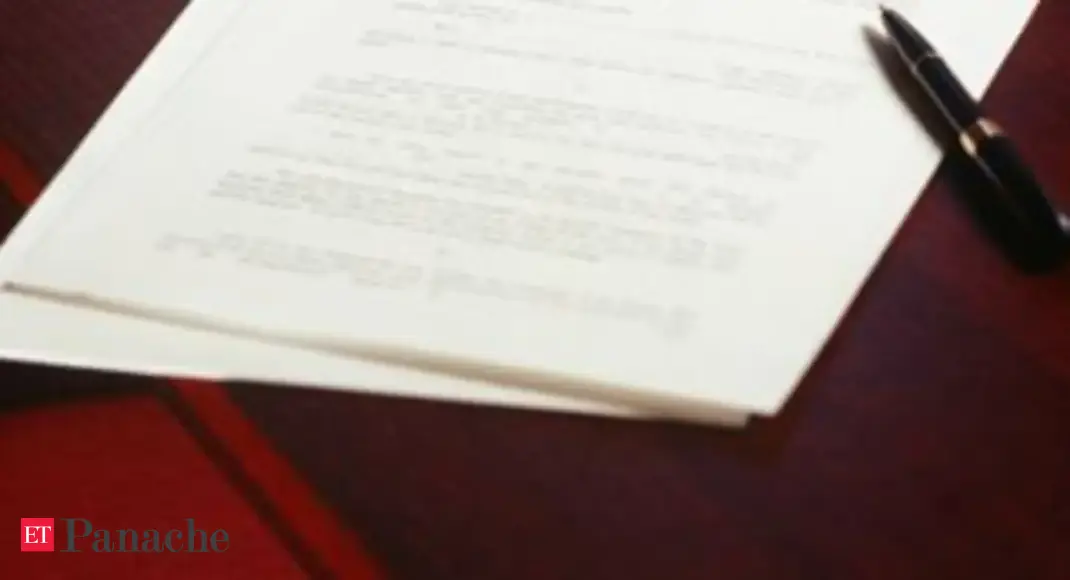 Unregistered document - | The Economic Times