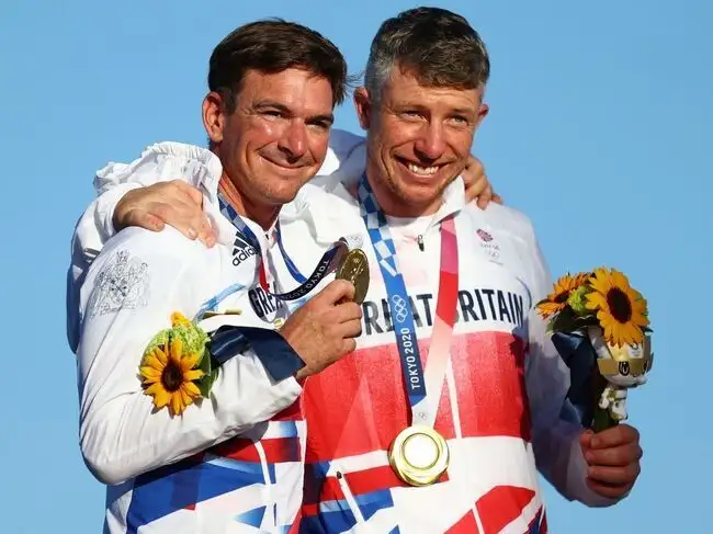 Royal yacht? Try royal skiff, as Brits snag sailing gold at Tokyo ...