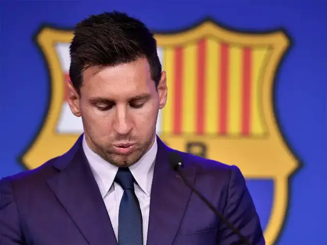 Lionel Messi's used tissue from emotional press conference priced at a ...