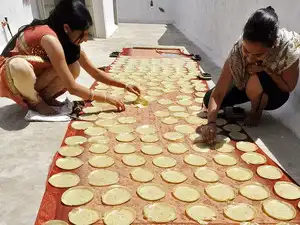 Papads of all shapes and sizes to be treated equally, Fryums not so ...