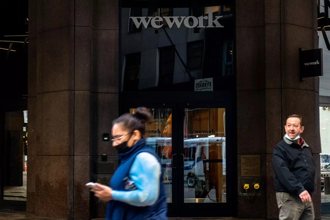WeWork stock starts trading, two years after an aborted IPO - The ...