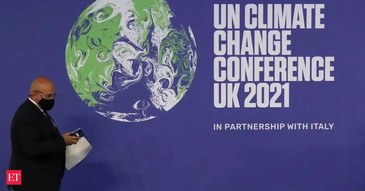 2-week UN climate summit formally opens in Glasgow - The Economic Times