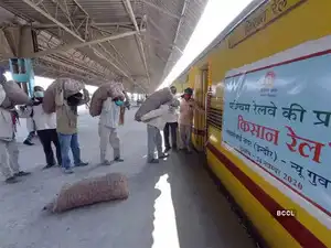 kisan rail: One year of Kisan Rail: Railways gives subsidy of Rs 95 Cr ...