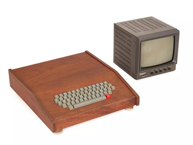 apple: Original hand-built Apple computer by Steve Jobs and Steve ...