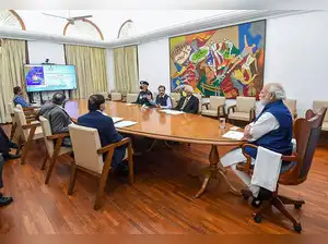 modi: PM Modi chairs meeting on cyclone buildup in Bay of Bengal - The ...