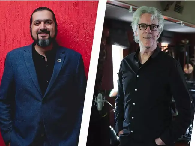 Indian composer Ricky Kej and American artist Stewart Copeland get ...