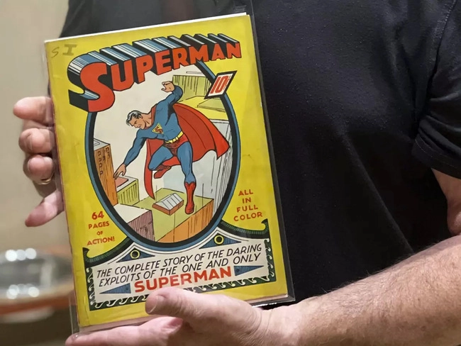 superman: Rare Superman #1 comic book fetches $2.6 million at New York ...