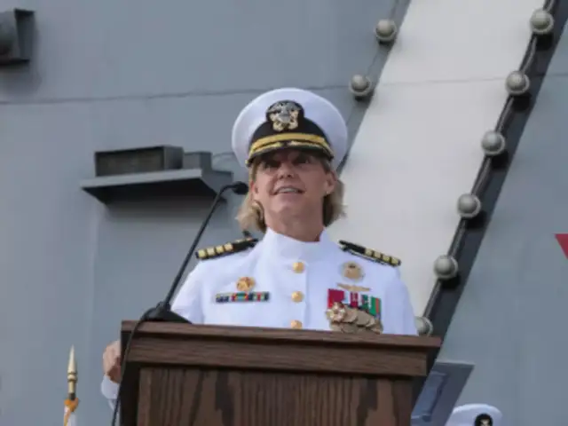US Navy: Navy captain becomes 1st woman to command US nuclear carrier ...