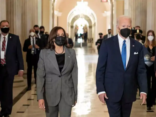 Under unprecedented scrutiny - One year in VP job, Harris is still ...