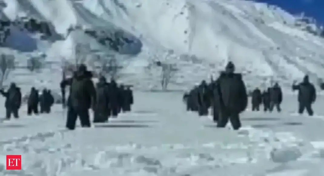 Watch: Indo-Tibetan Border Police gets training at -25° C at high ...