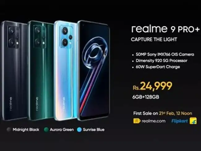 realme 9 pro+: Realme launches 9 Pro+ & 9 Pro: Here are price details ...
